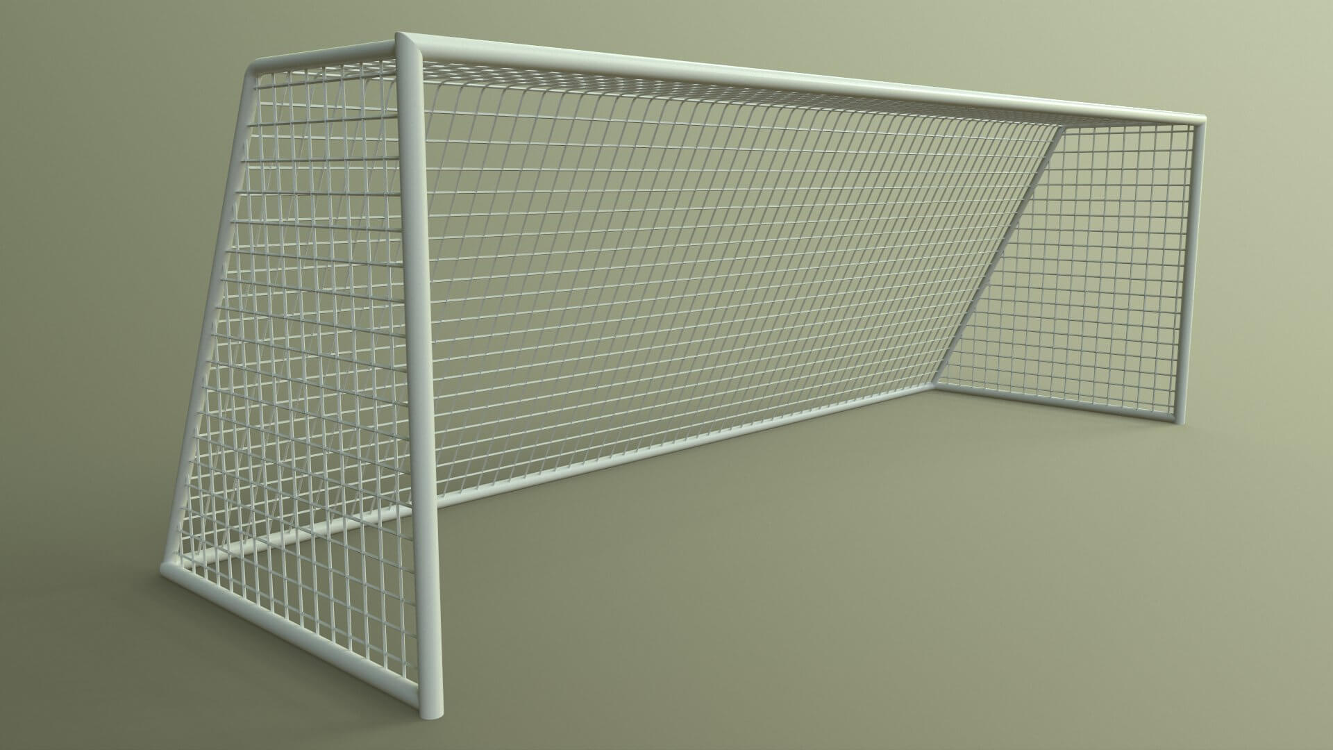 Soccer Football Goal Post I - 3D Model by PBR Cool