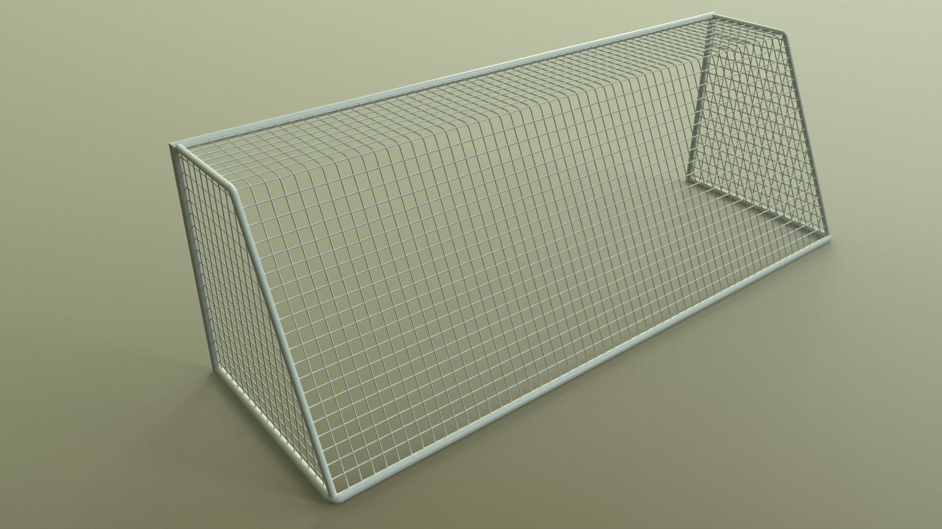 Soccer Football Goal Post I - 3D Model by PBR Cool