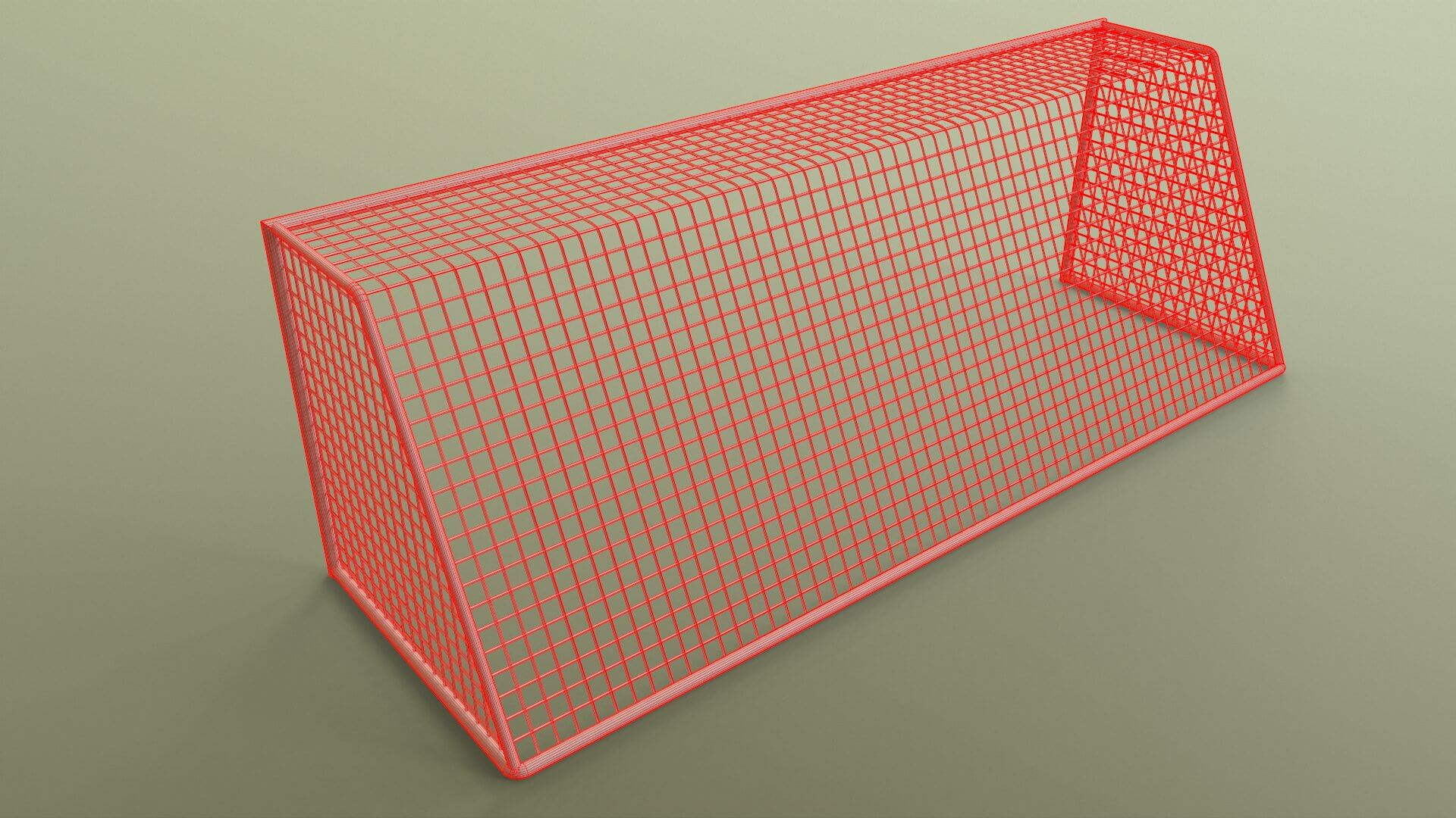 Soccer Football Goal Post I - 3D Model by PBR Cool