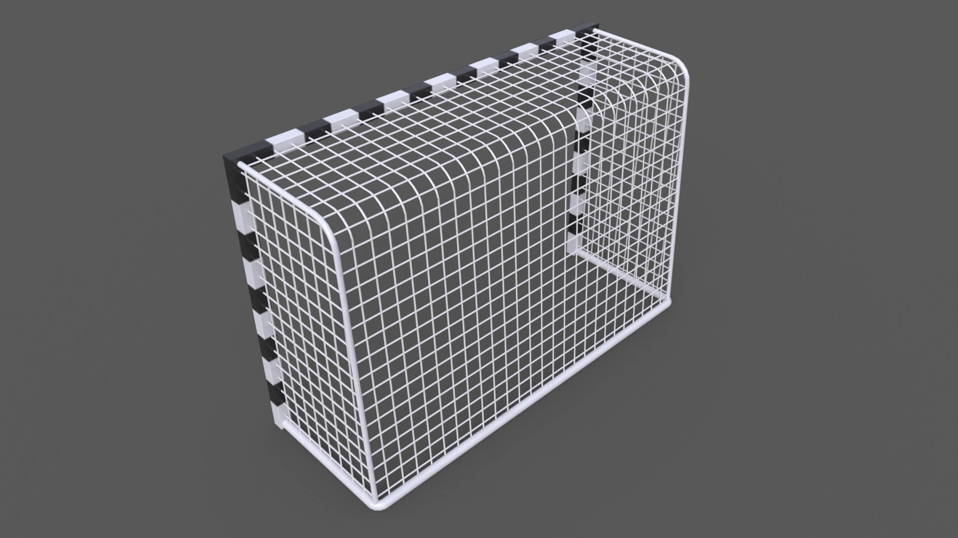 Soccer Football Goal Post Z - 3D Model by PBR Cool