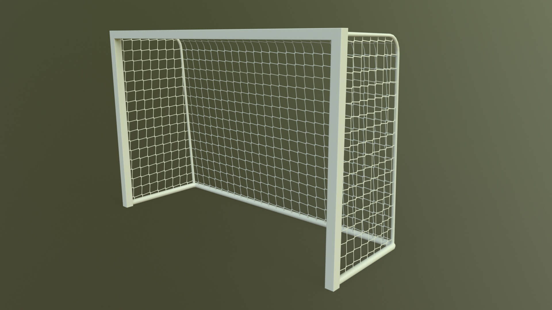Soccer Football Goal Post Z - 3D Model by PBR Cool