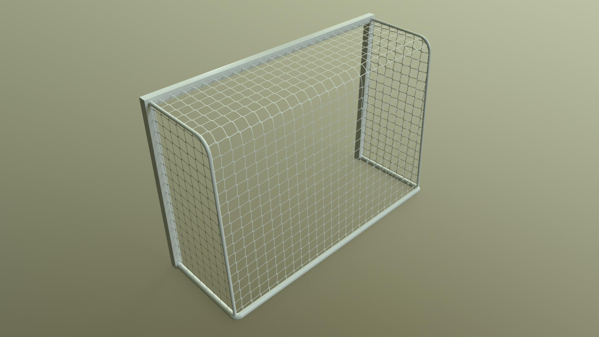 Soccer Football Goal Post Z - 3D Model by PBR Cool