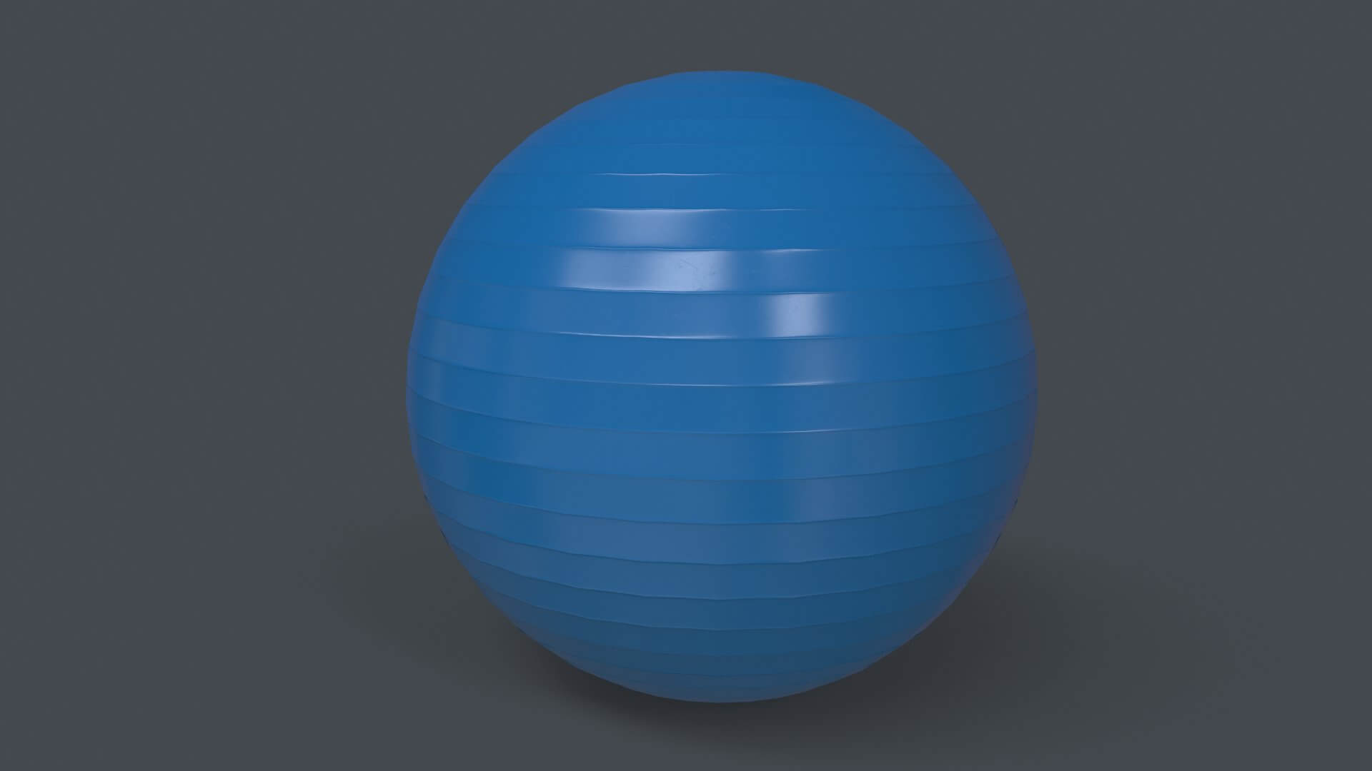 Yoga Ball - Blue Light 3D Model by PBR Cool