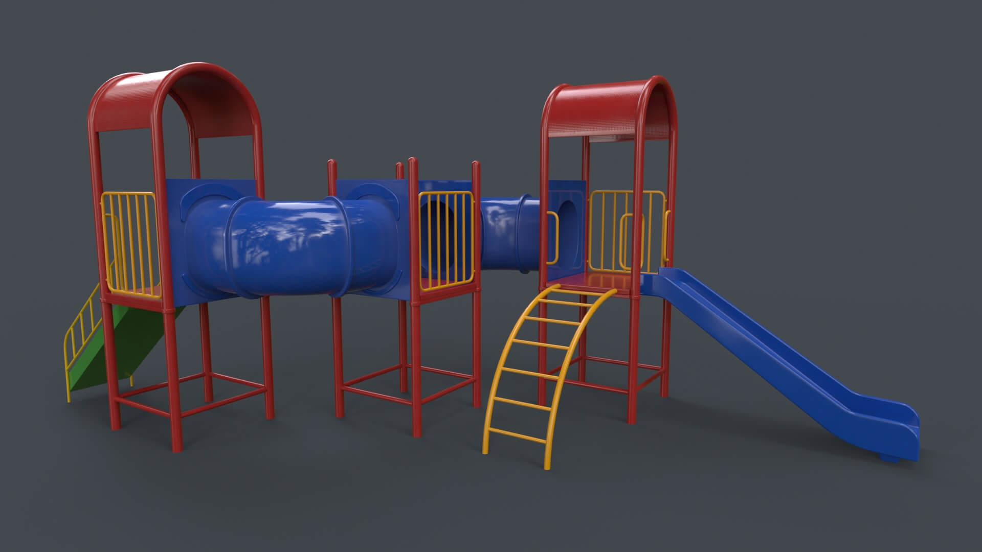 Playground Outdoor Jungle Gym 19 - 3D Model by PBR Cool