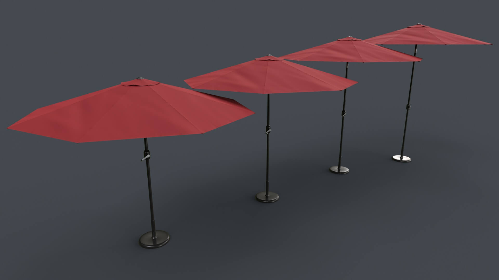 Traditional Parasol - 3D Model by PBR Cool