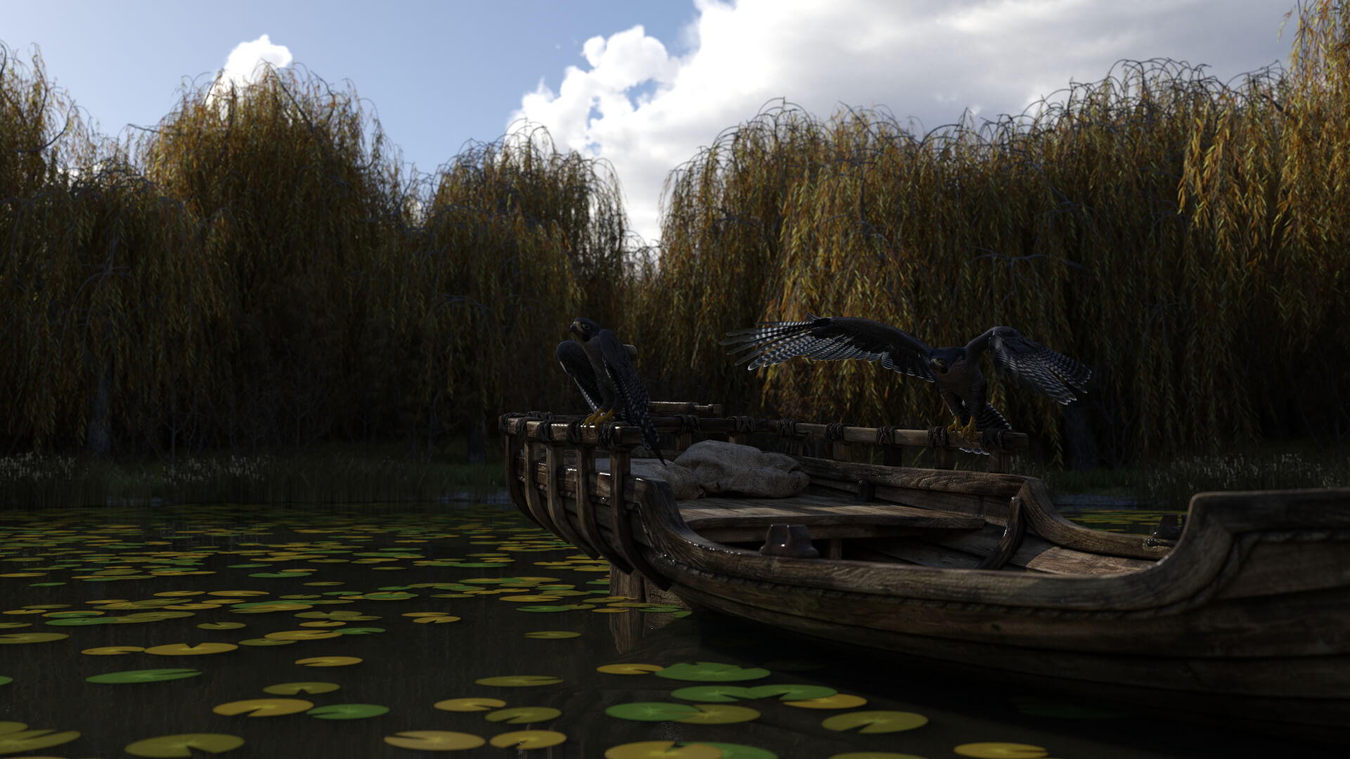 Waiting for Dinner by pchesse | RenderHub Wallpapers