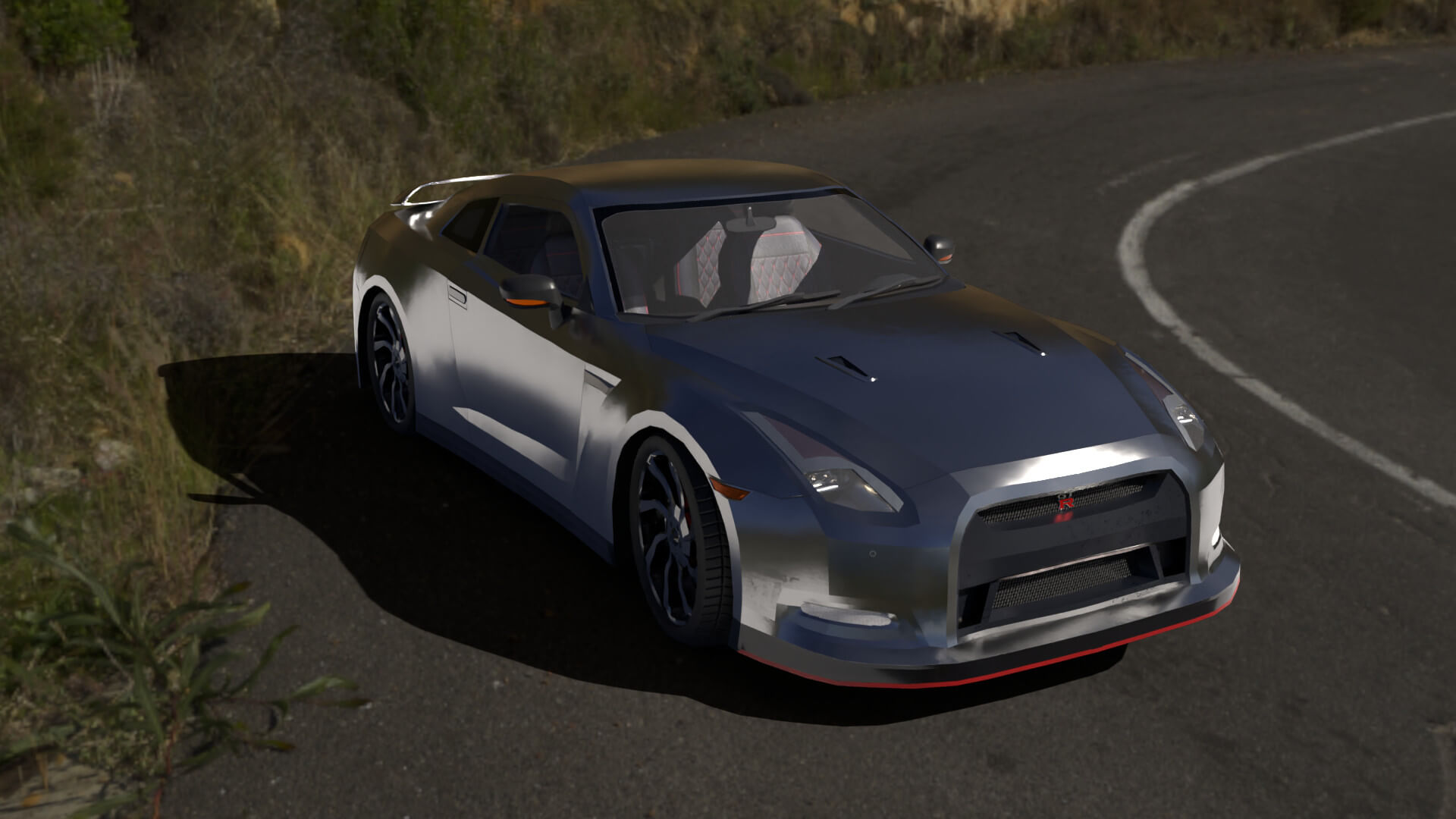Nissan GTR R35 - 3D Model by peacedeath23
