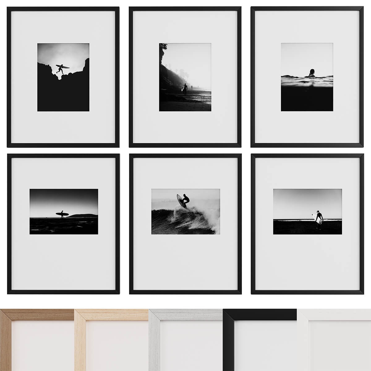 Picture Frame Set 3 - 3D Model by PedroM