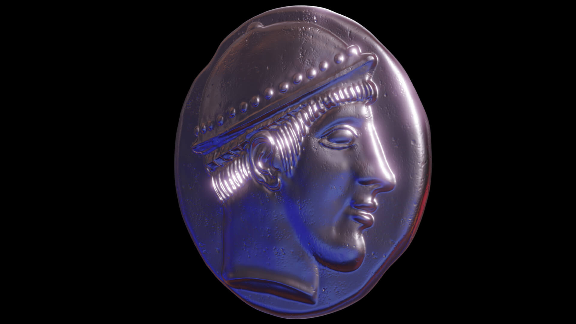 Ancient Coin - 3D Model by Petar Doychev