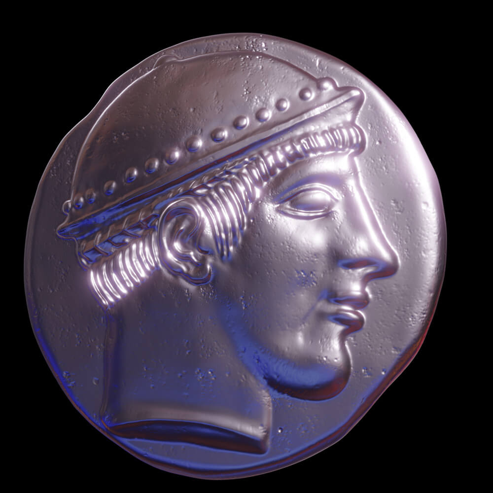 Ancient Coin - 3D Model by Petar Doychev