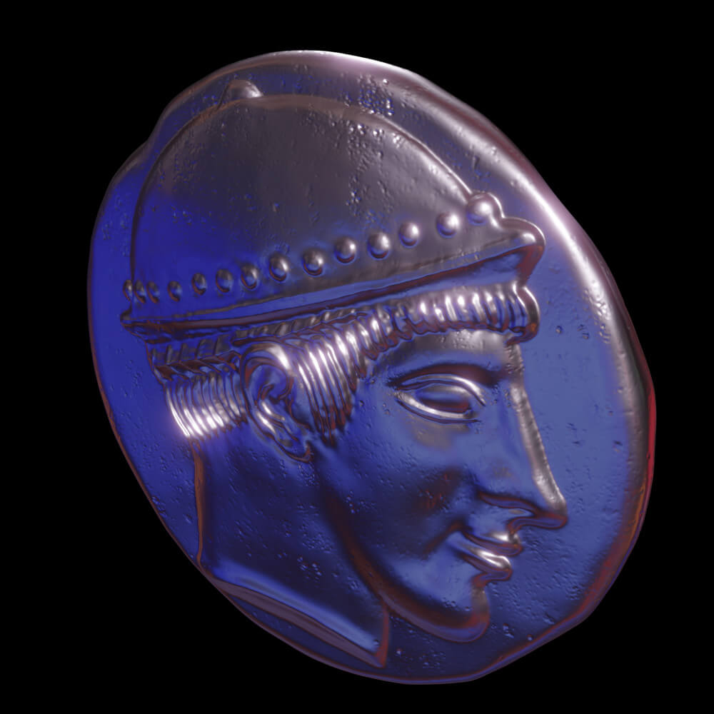 Ancient Coin - 3D Model by Petar Doychev