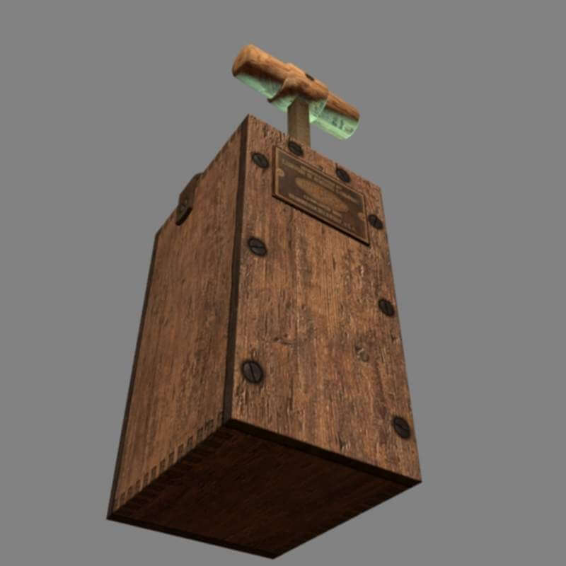 WW2 Detonator - 3D Model by Petar Doychev