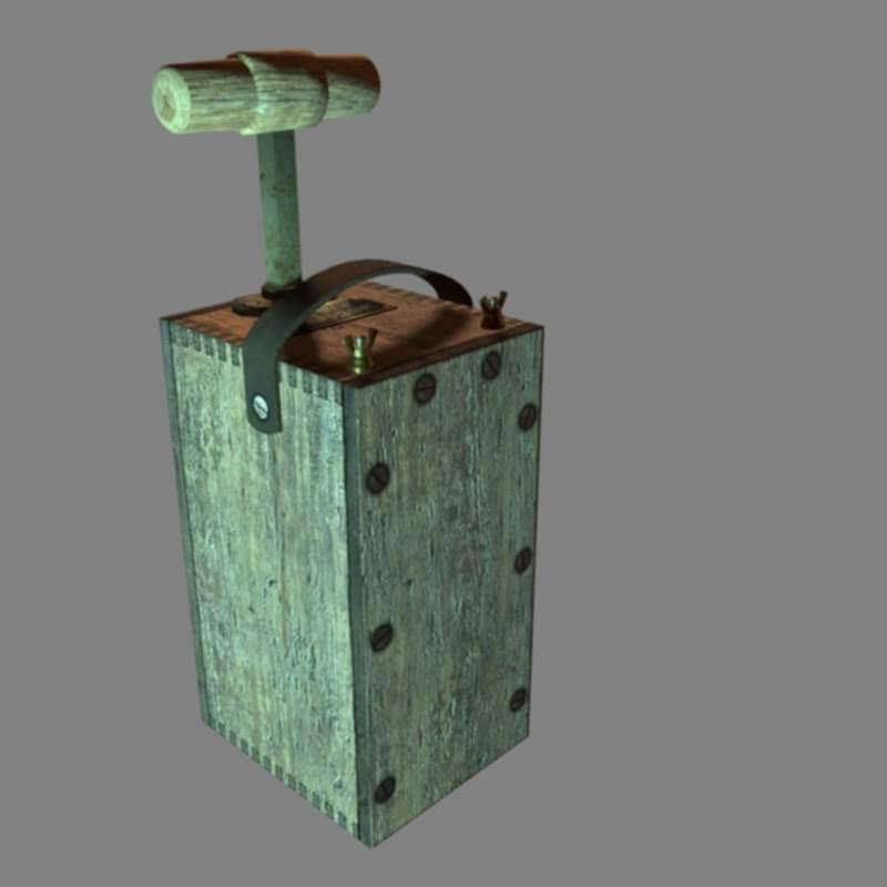 WW2 Detonator - 3D Model by Petar Doychev