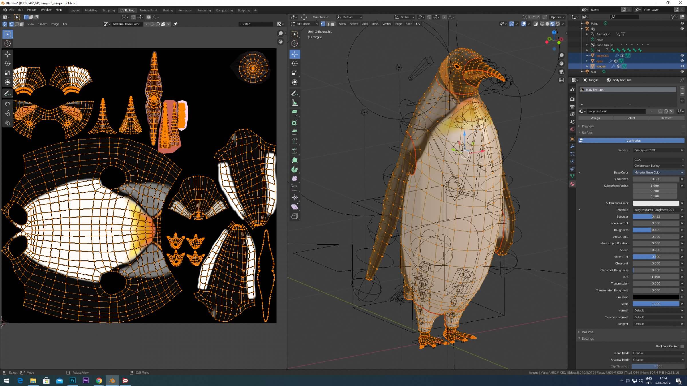Emperor Penguin - 3D Model by Petar Doychev