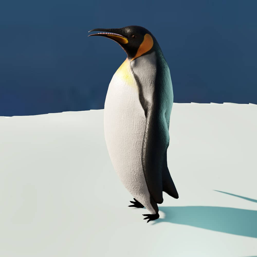 Emperor Penguin - 3D Model by Petar Doychev