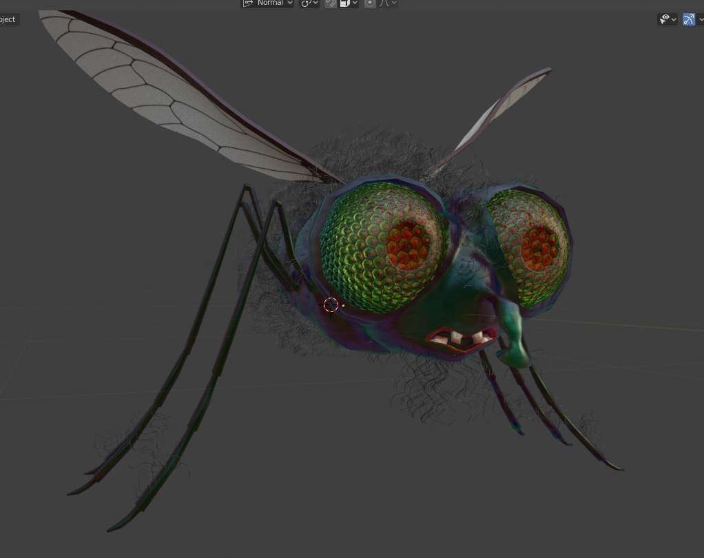 Fly - 3D Model by Petar Doychev