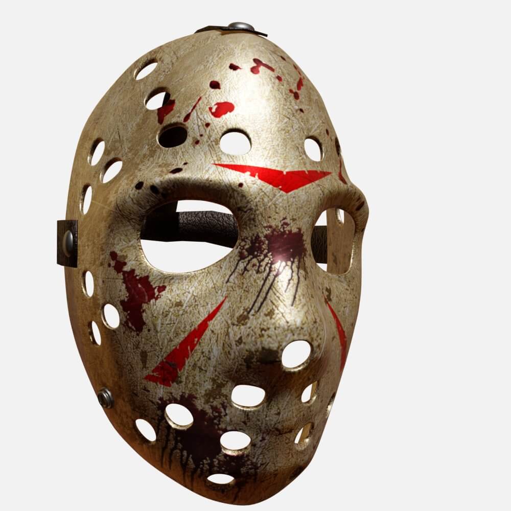 Friday the 13th Mask - 3D Model by Petar Doychev