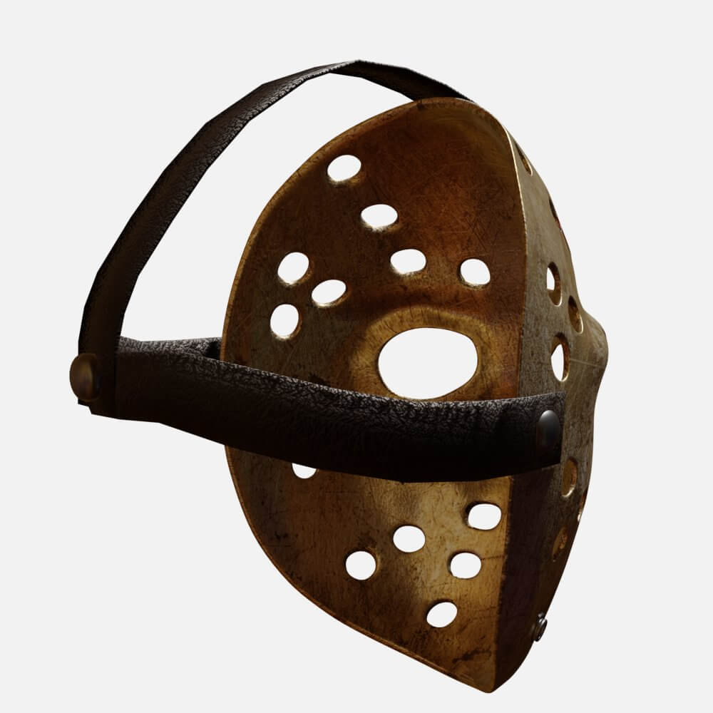 Friday the 13th Mask - 3D Model by Petar Doychev
