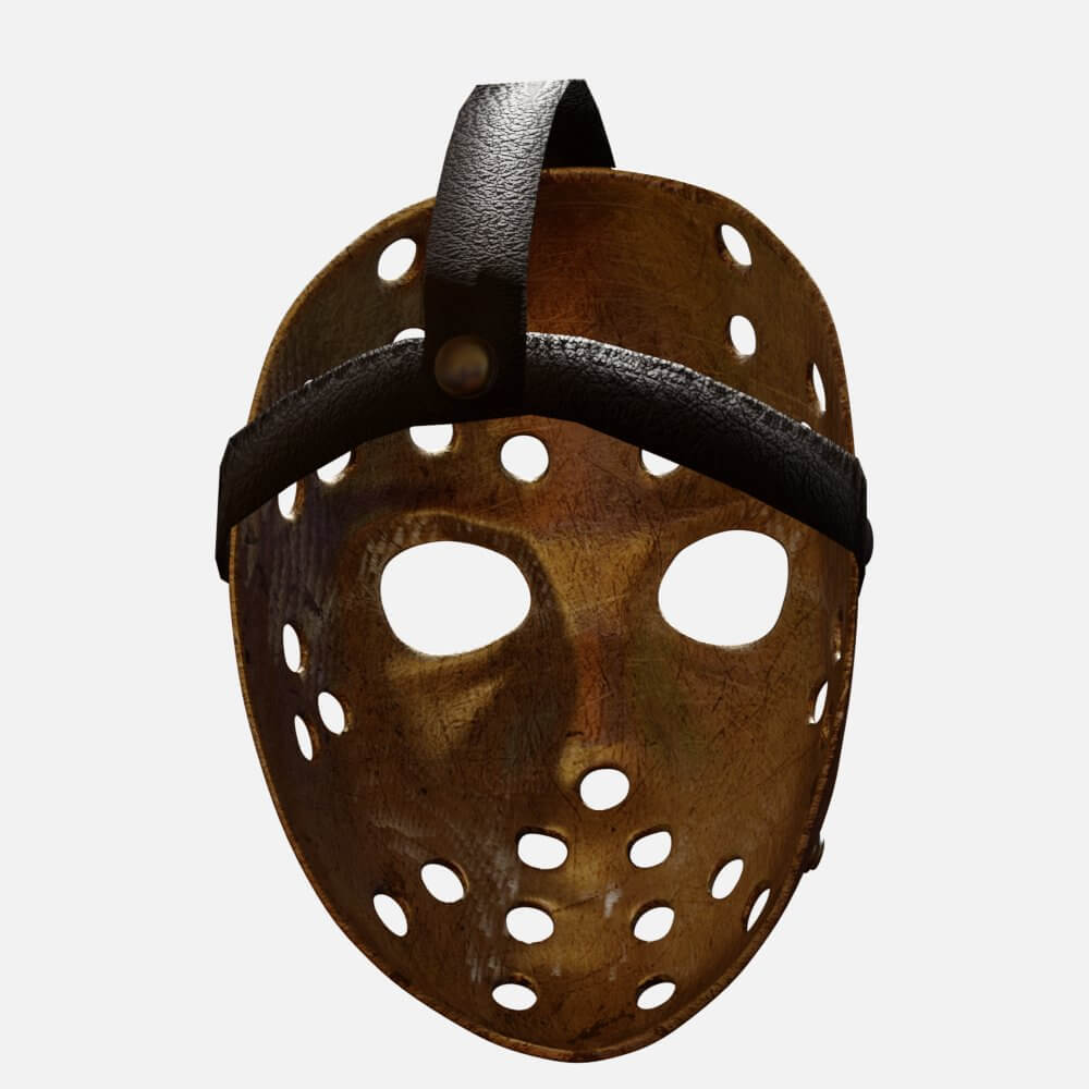 Friday the 13th Mask - 3D Model by Petar Doychev