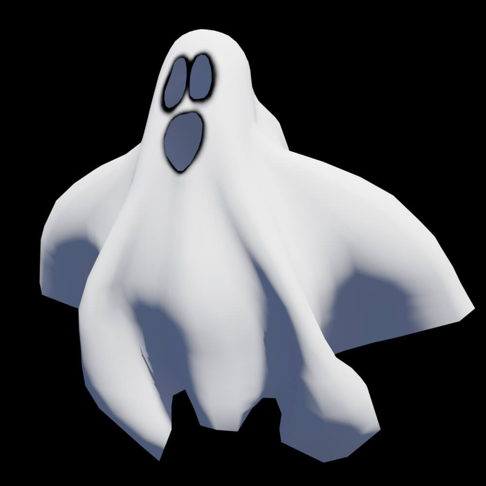 Ghost - 3D Model by Petar Doychev