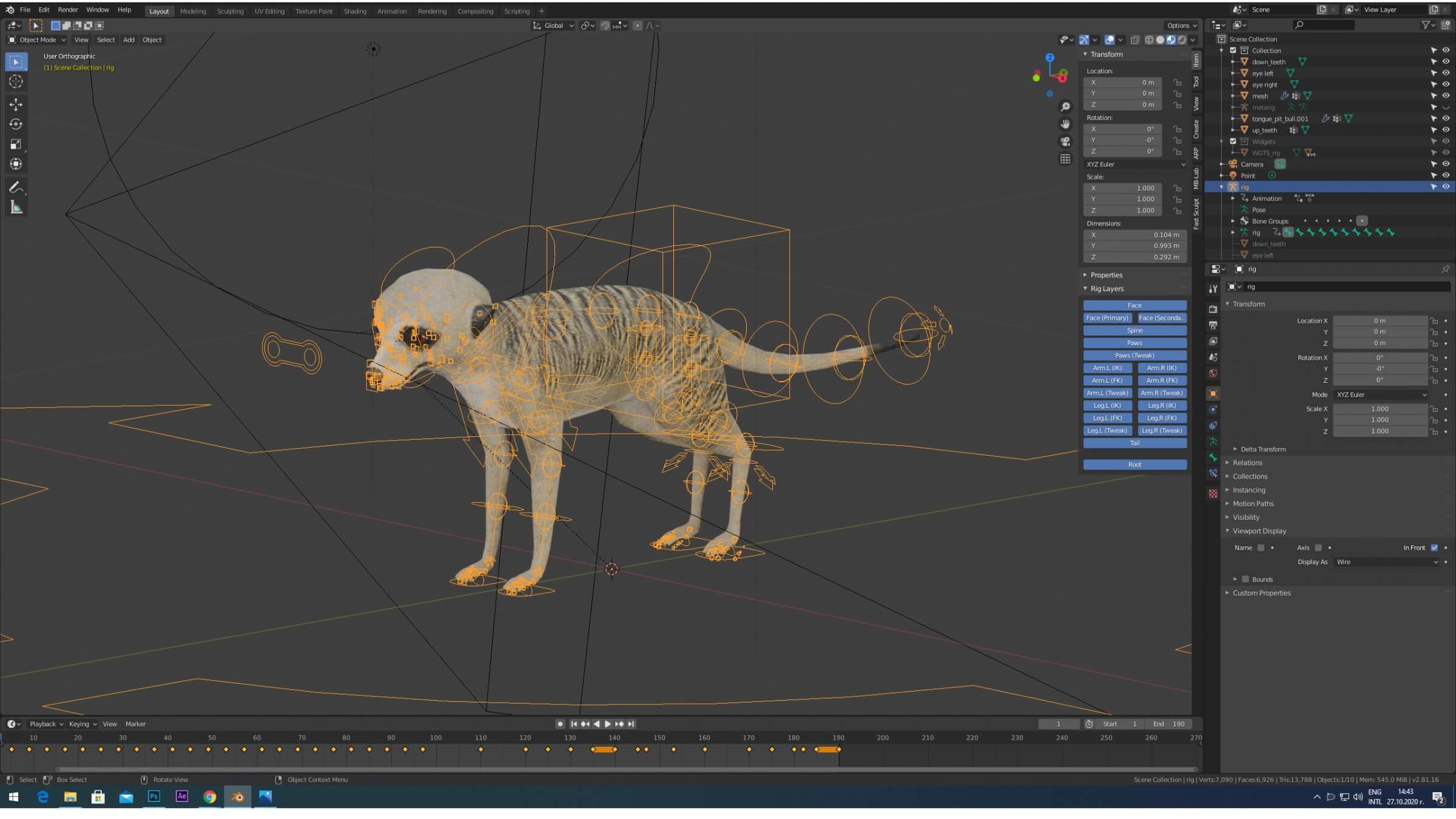 Meerkat - 3D Model by Petar Doychev
