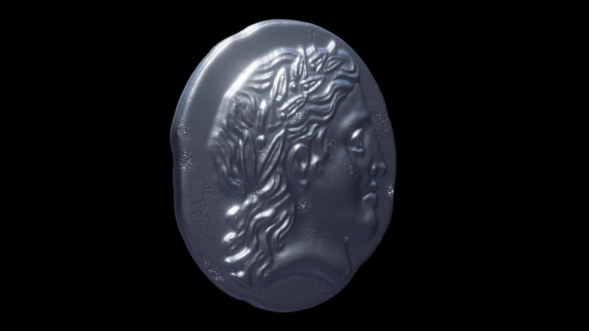 Orpheus Coin - 3D Model by Petar Doychev