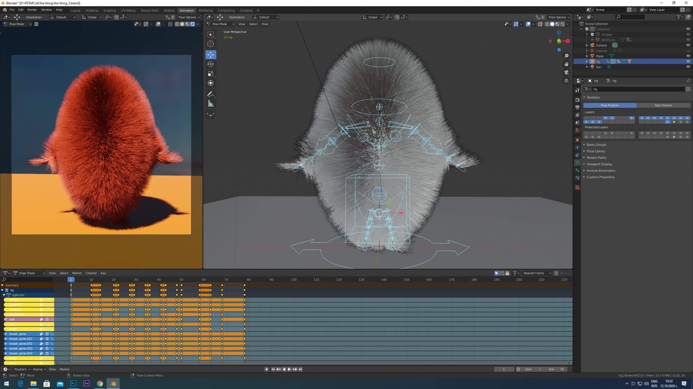 The Thing - 3D Model by Petar Doychev