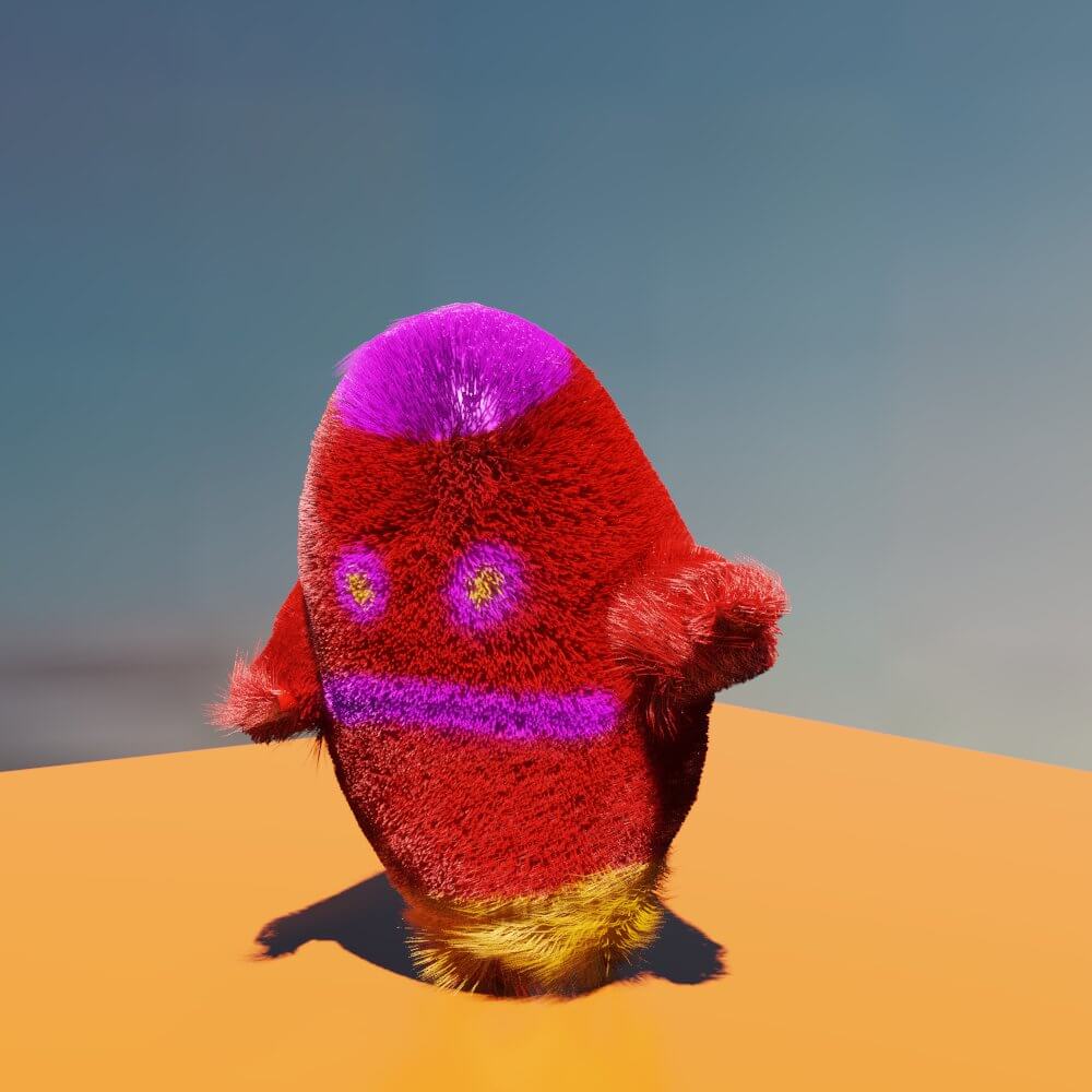 The Thing - 3D Model by Petar Doychev