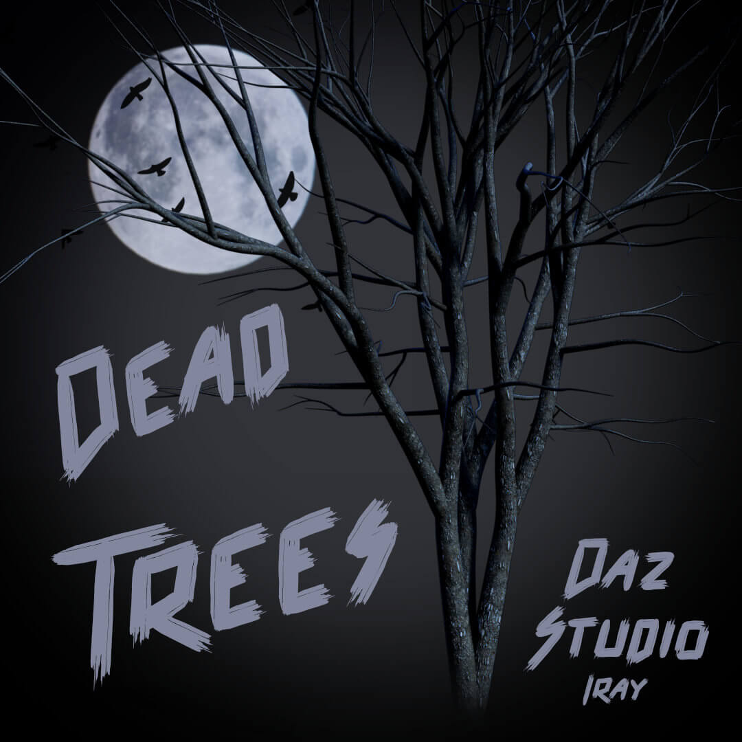 Dead Trees for DAZ Studio by Petege