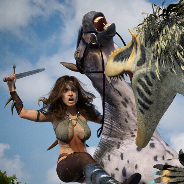 3D Art Gallery by Petege at RenderHub