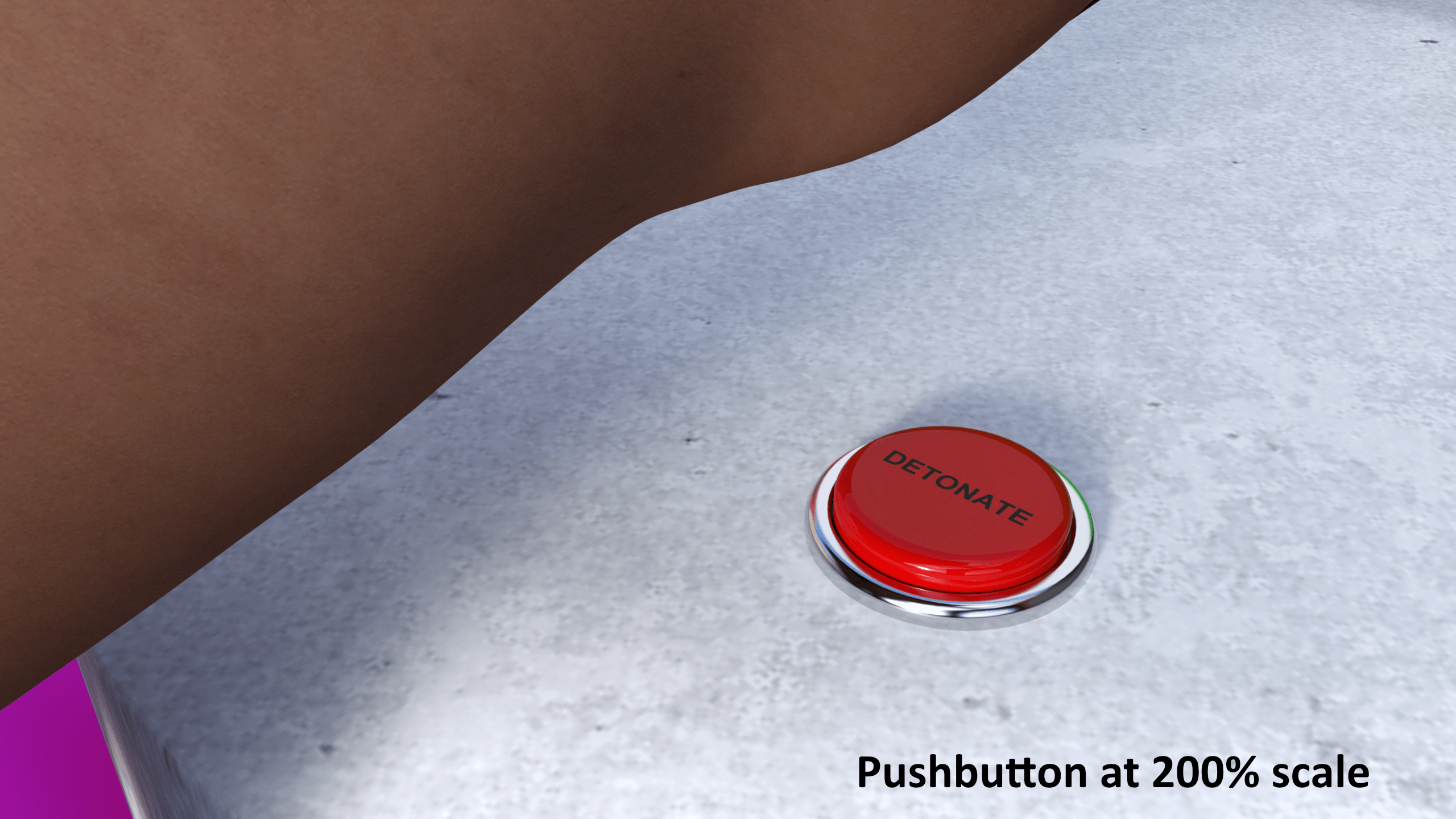 Pushbutton for DAZ Studio by Petege