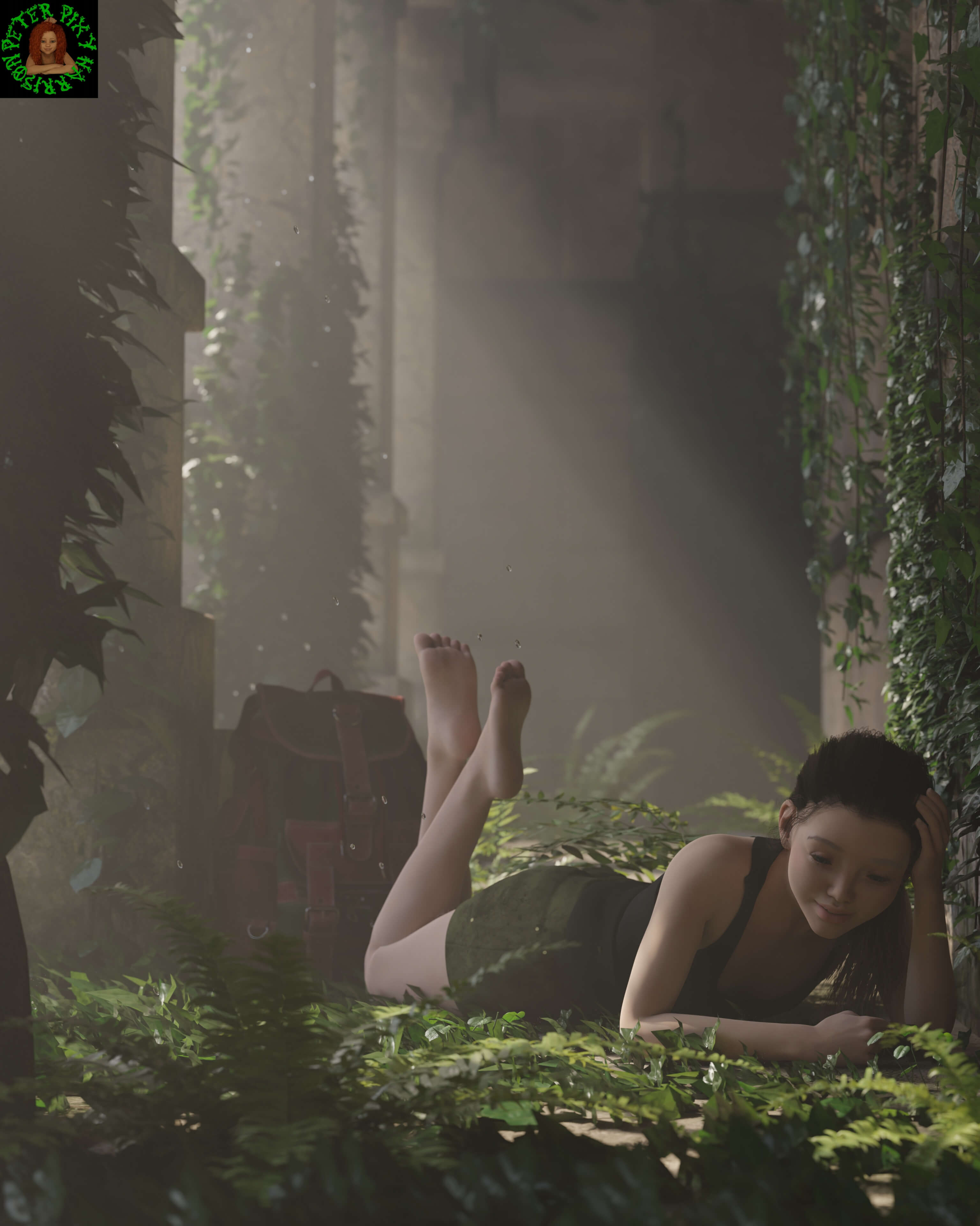 Fragile 3D Render, Digital Art by PeterPixyHarrison