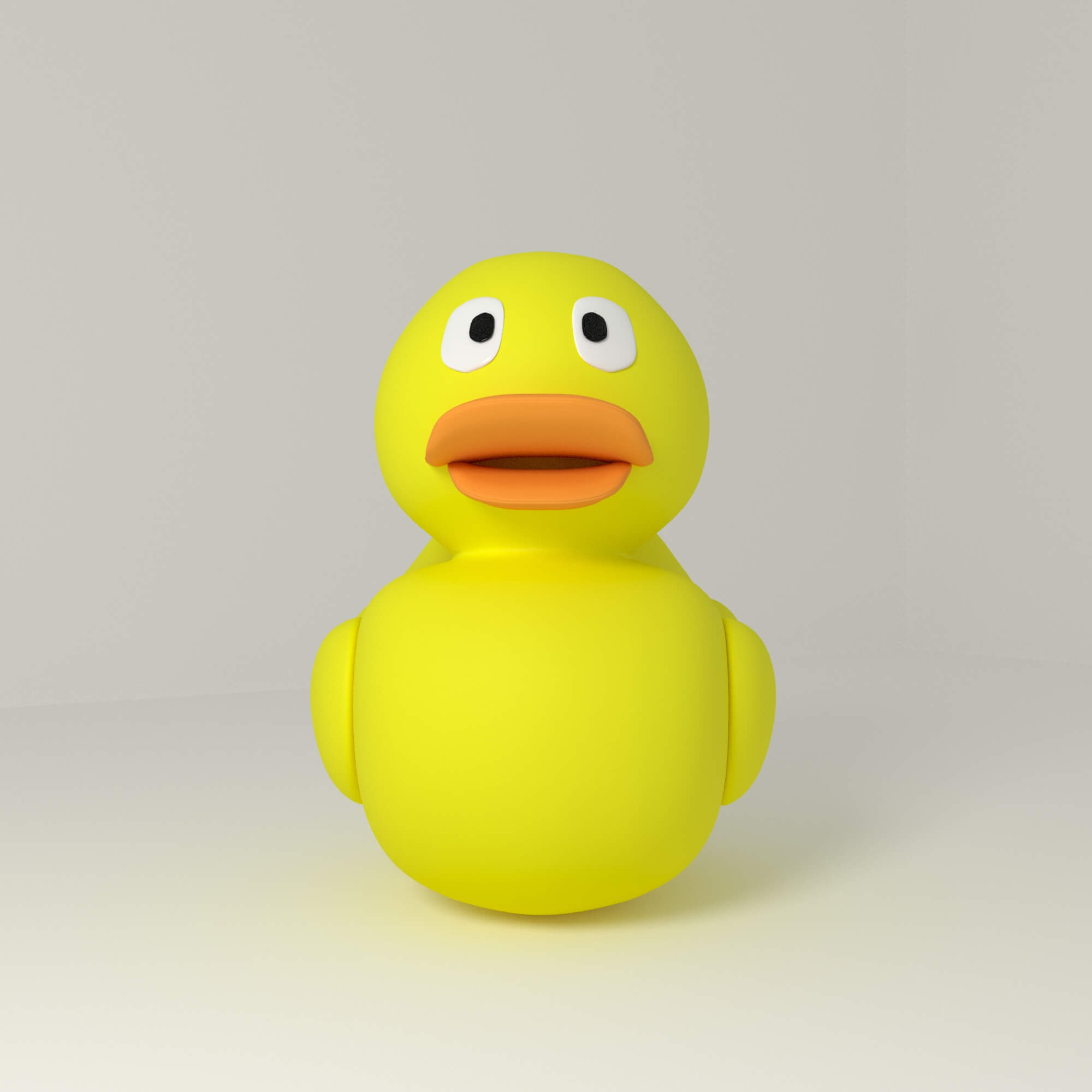 Yellow Rubber Duck - 3D Model by PetruninaNa