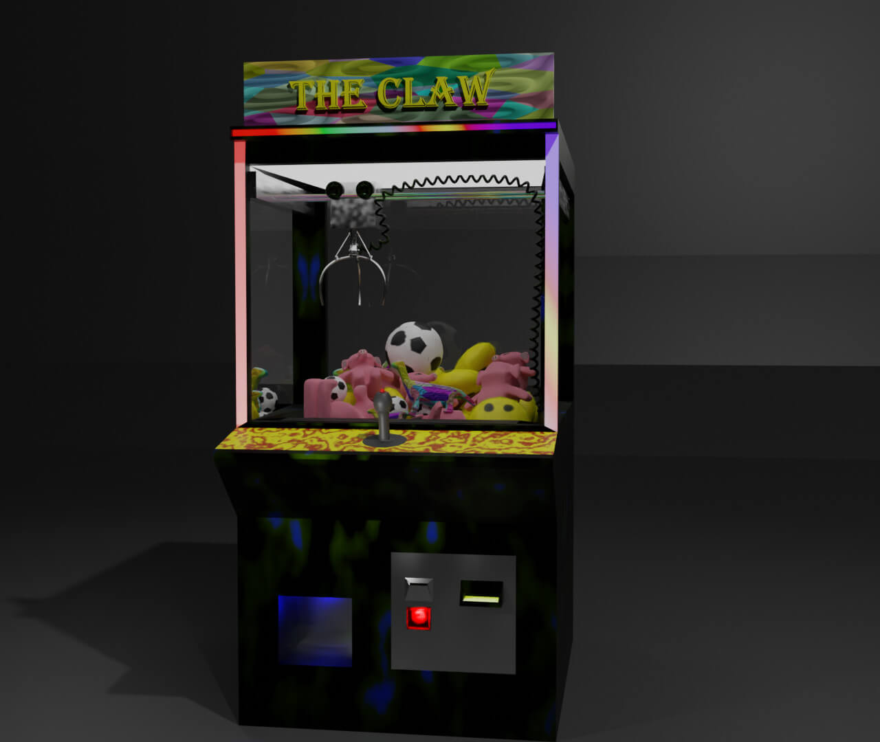 Claw Game Michine - 3D Model by petty_man