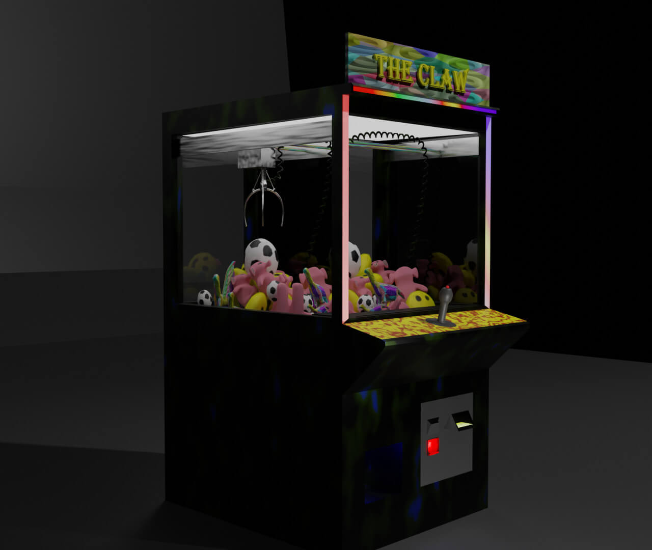 Claw Game Michine - 3D Model by petty_man