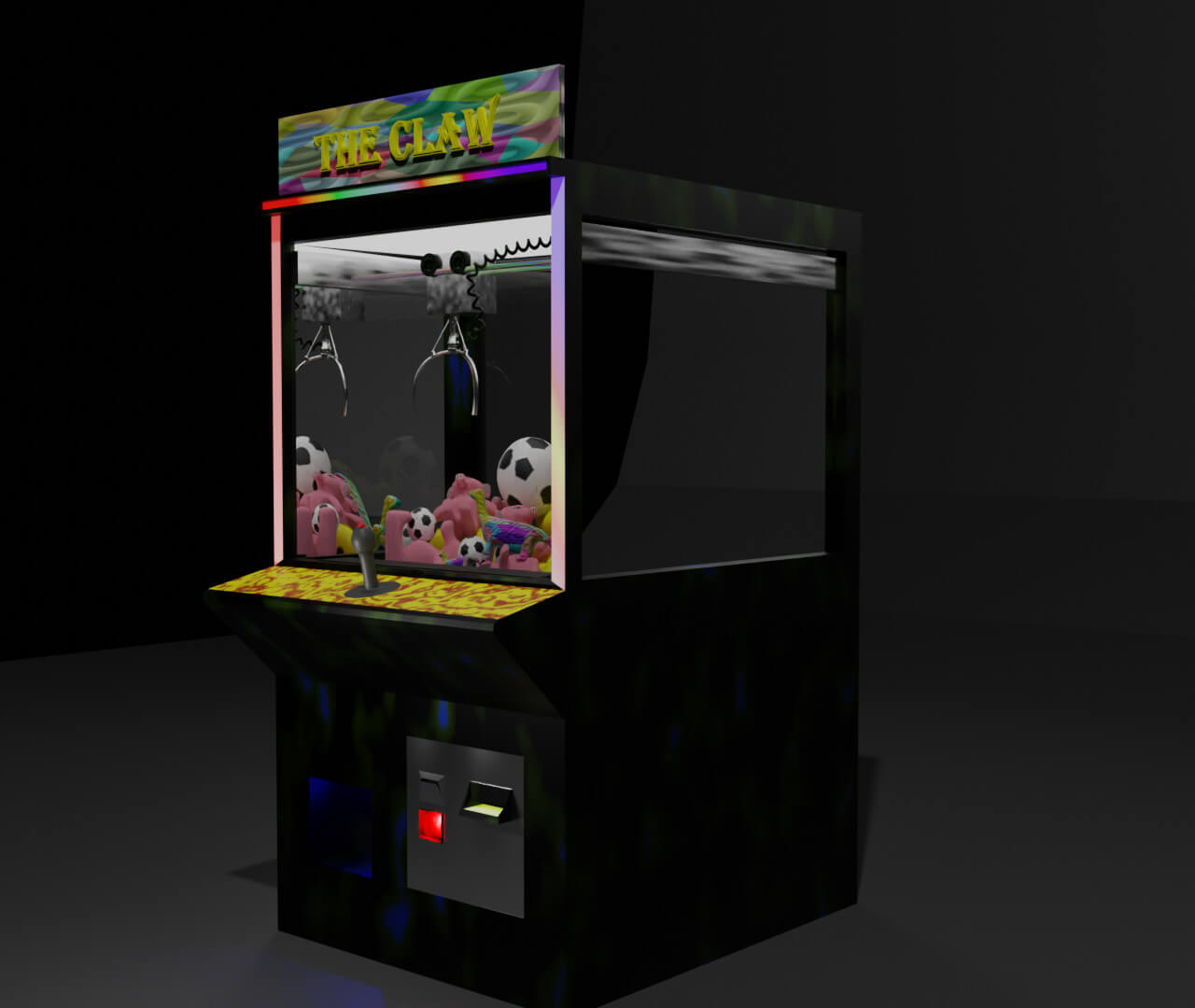 Claw Game Michine - 3D Model by petty_man