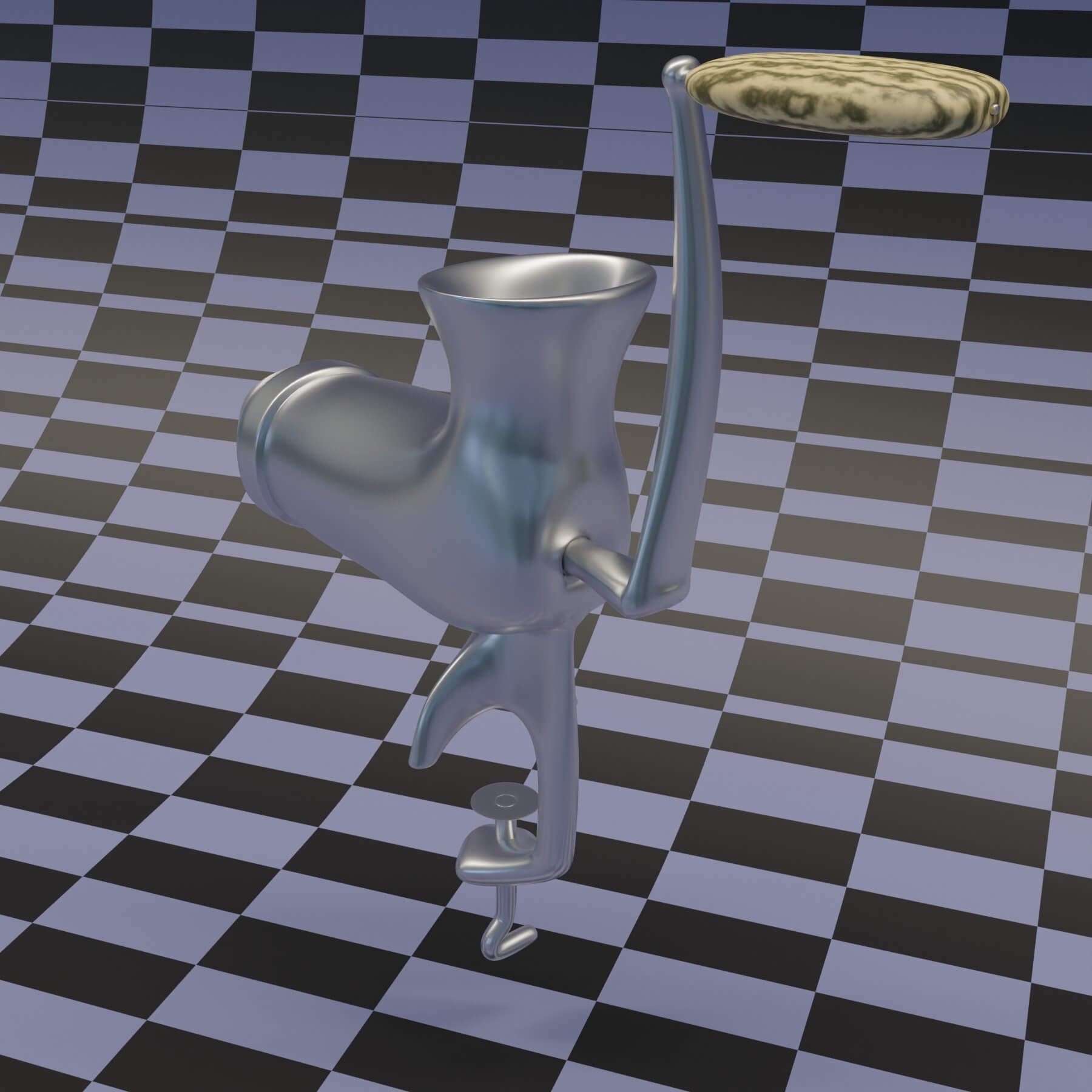 Meat Grinder - 3D Model by petty_man