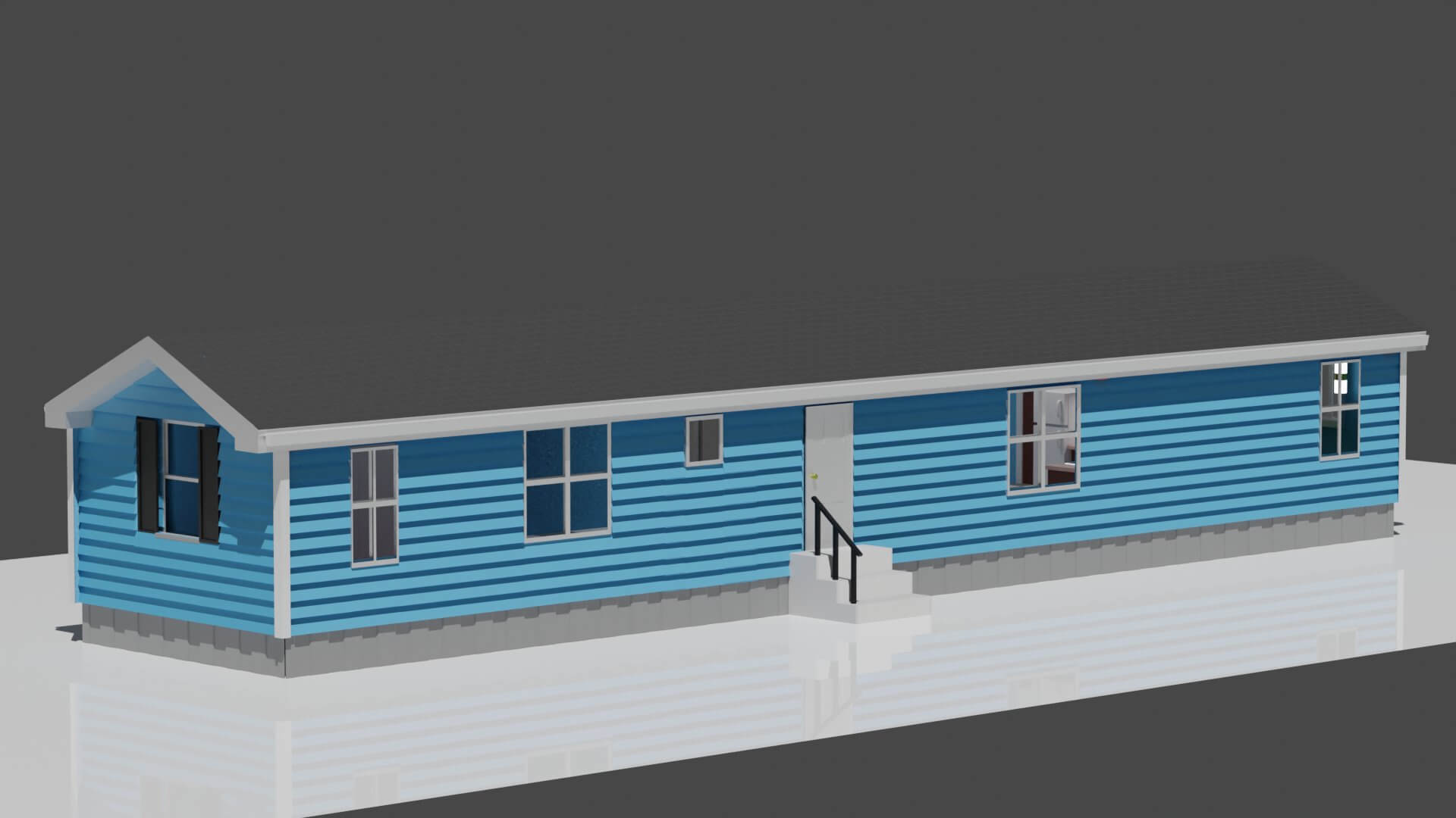 Mobile Home - 3D Model by petty_man