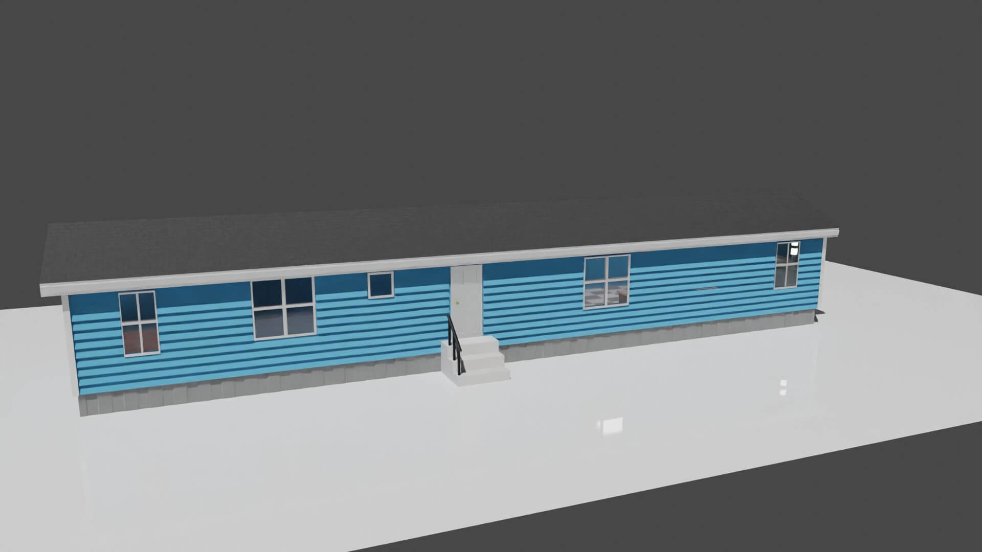 Mobile Home - 3D Model by petty_man