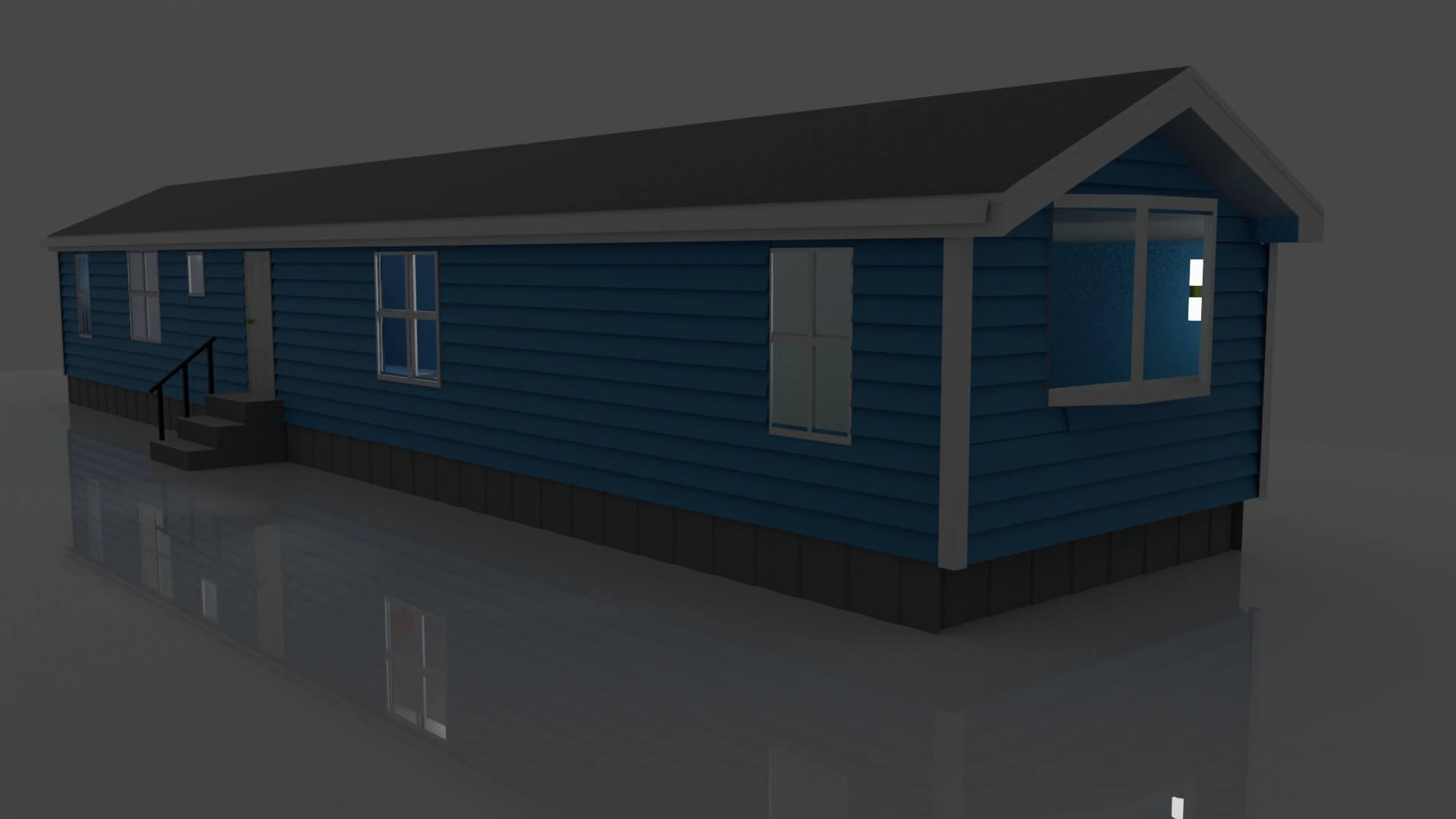 Mobile Home - 3D Model by petty_man
