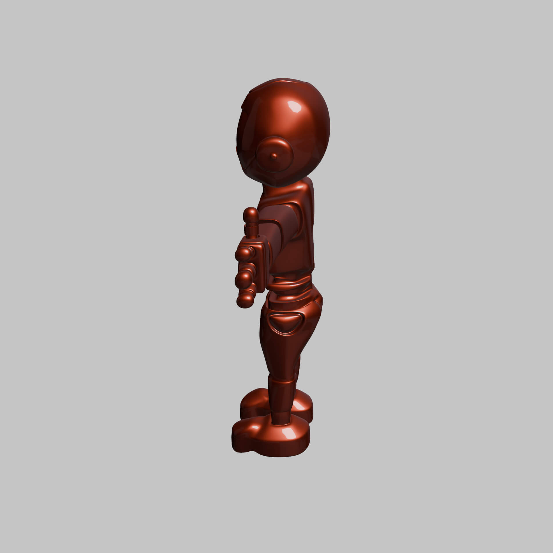 Sam the Robot - 3D Model by petty_man