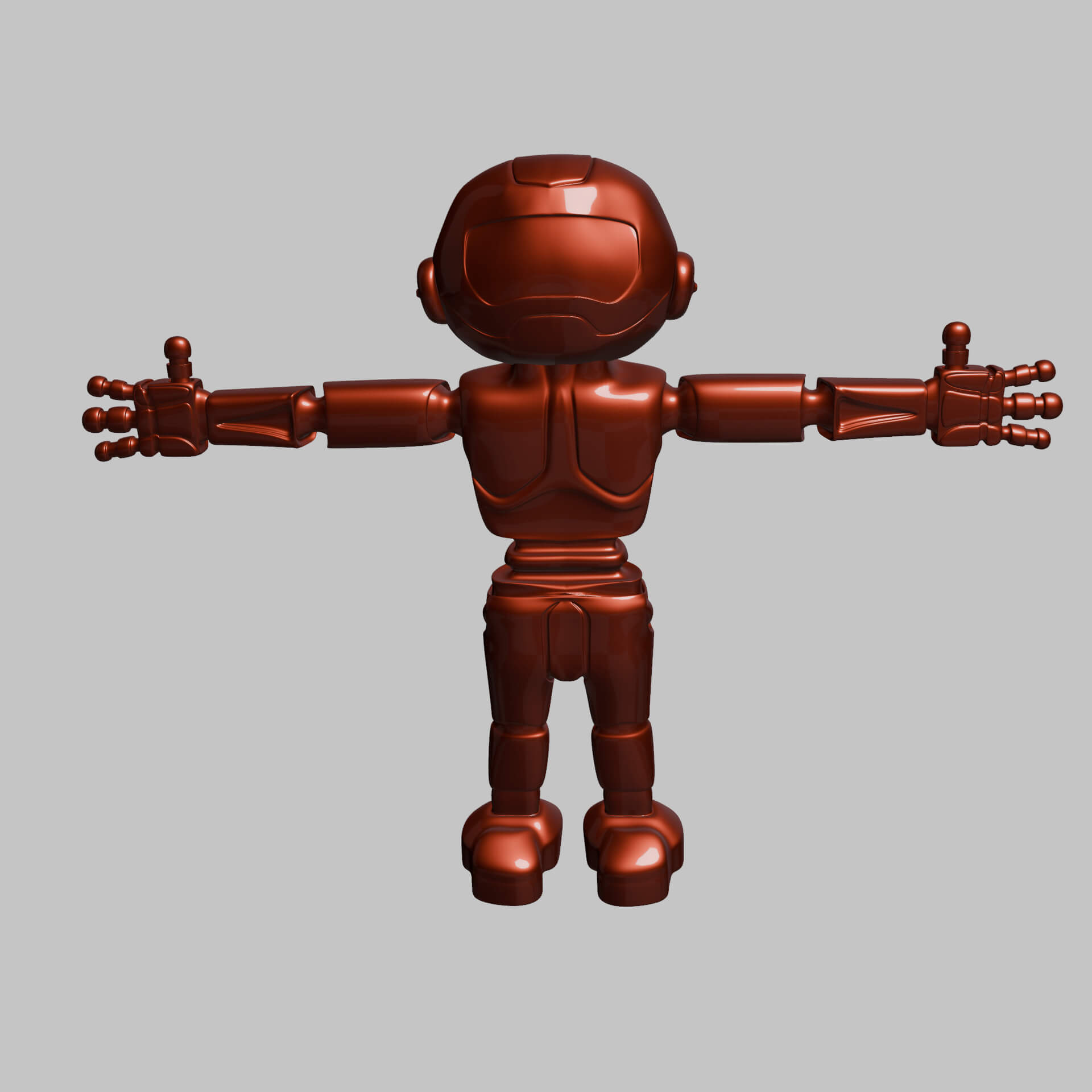 Sam the Robot - 3D Model by petty_man