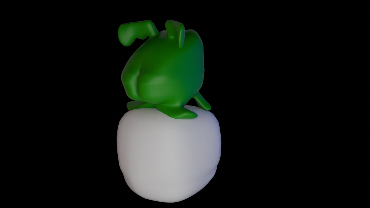 Vampire Frog - Free 3D Model by petty_man