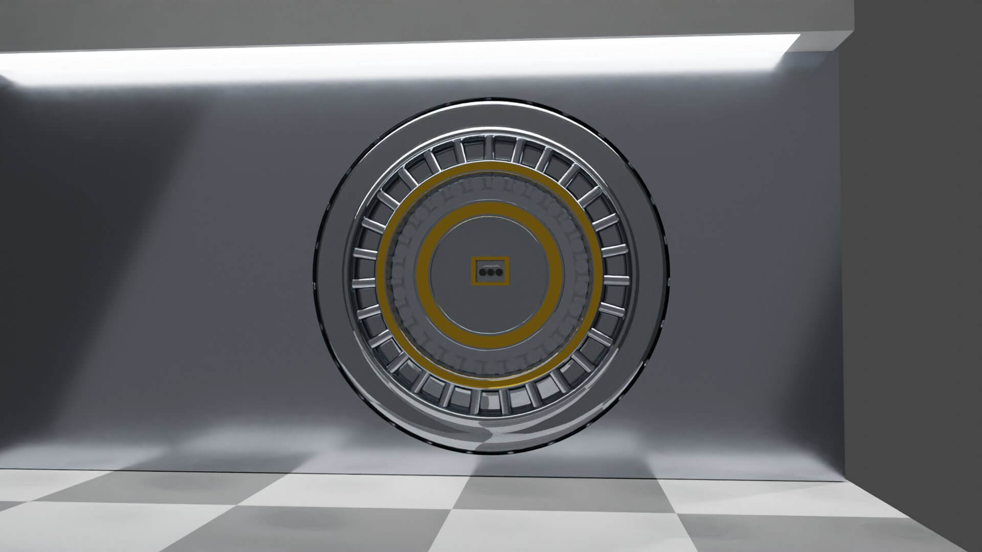 Vault Door - 3D Model by petty_man