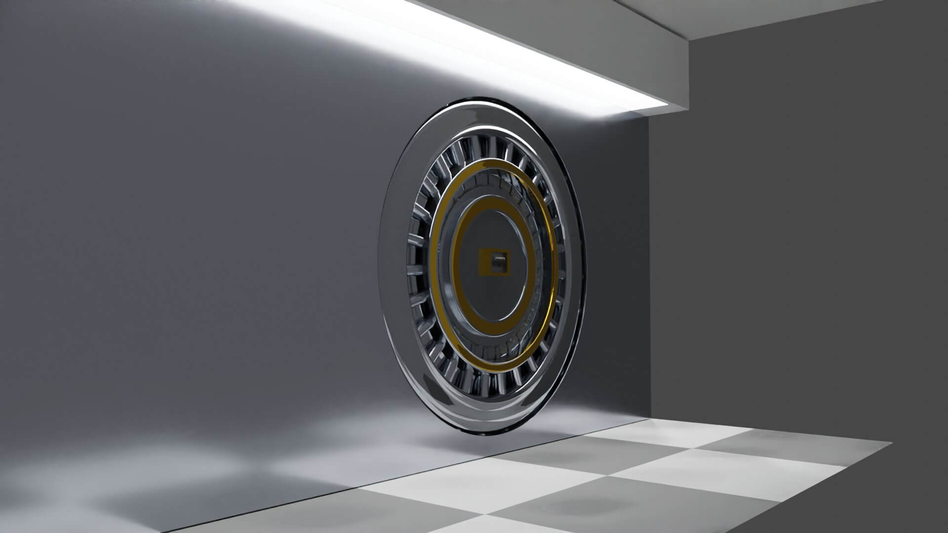 Vault Door - 3D Model by petty_man