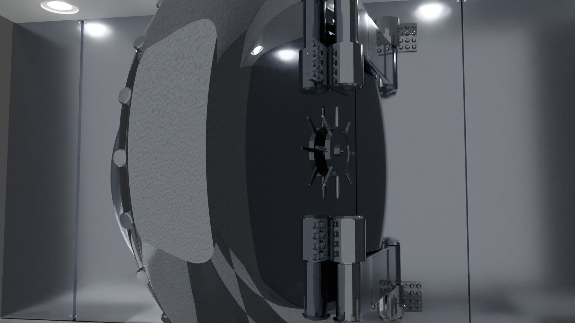 Vault Door - 3D Model by petty_man