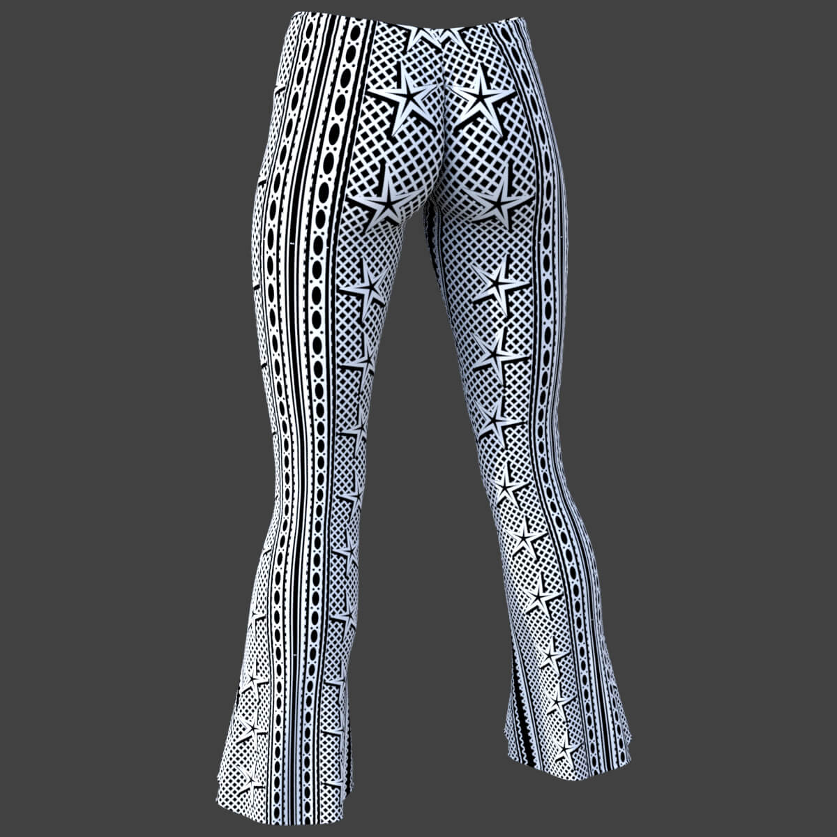 Flare Pants for Genesis 8 Female - Daz Content by PH3Dee