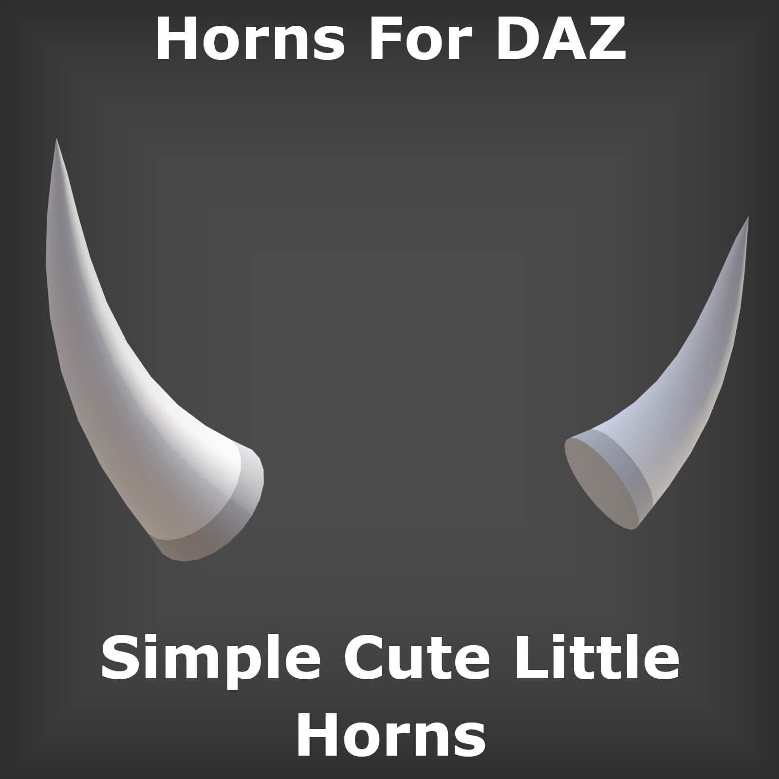 Horns for DAZ by PH3Dee