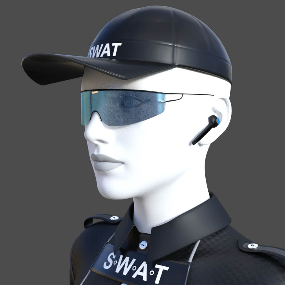 Sexy SWAT Outfit for Genesis 8 Female - Daz Content by PH3Dee