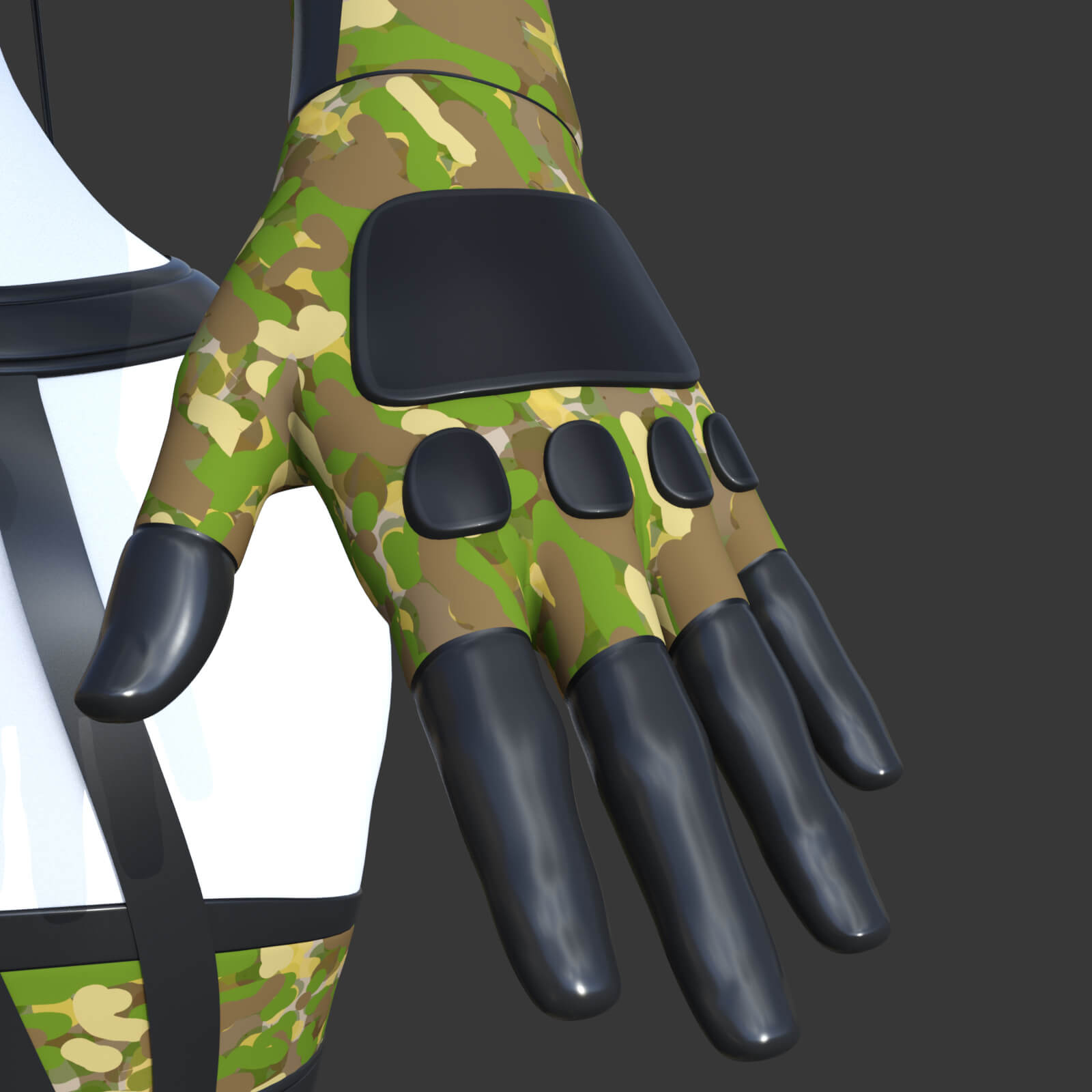 Tactical Pack for Cyber Warrior Suit - Daz Content by PH3Dee